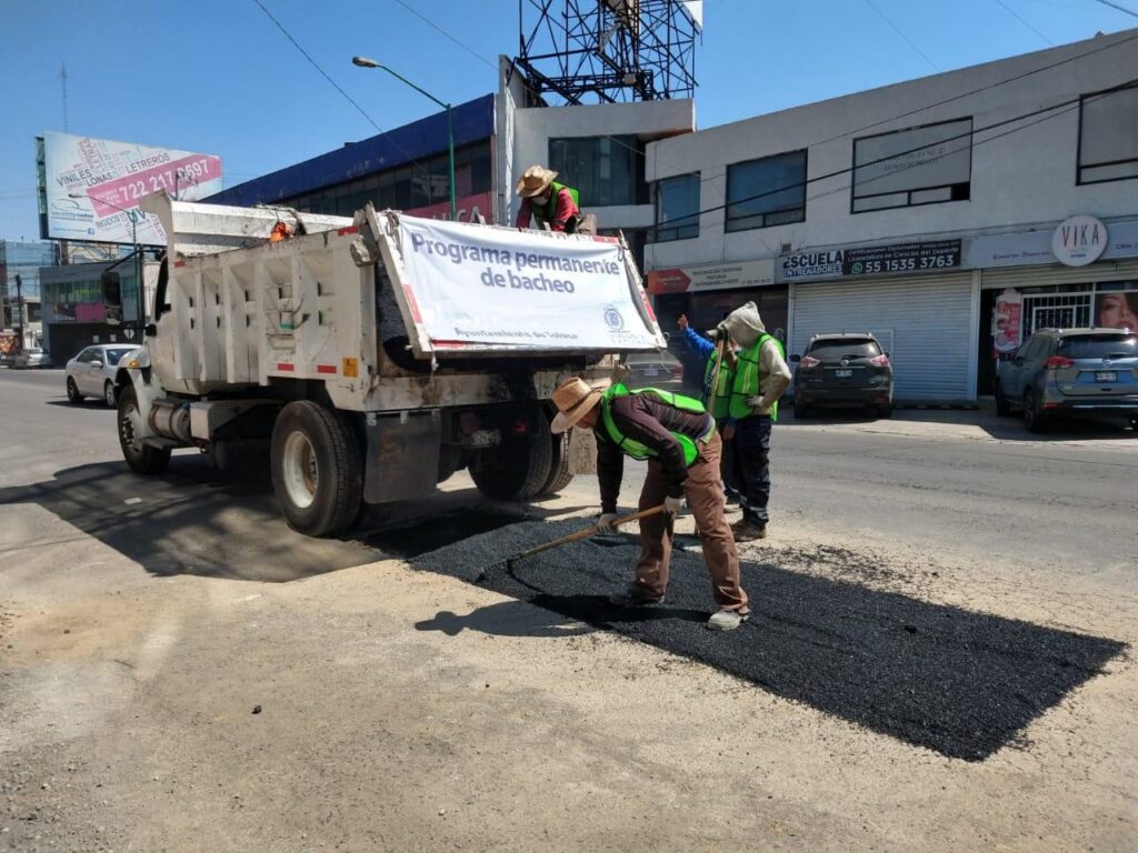 Retoma Toluca trabajos del Programa Emergente de Bacheo | El Trinar Retoma Toluca trabajos del Programa Emergente de Bacheo | El Trinar