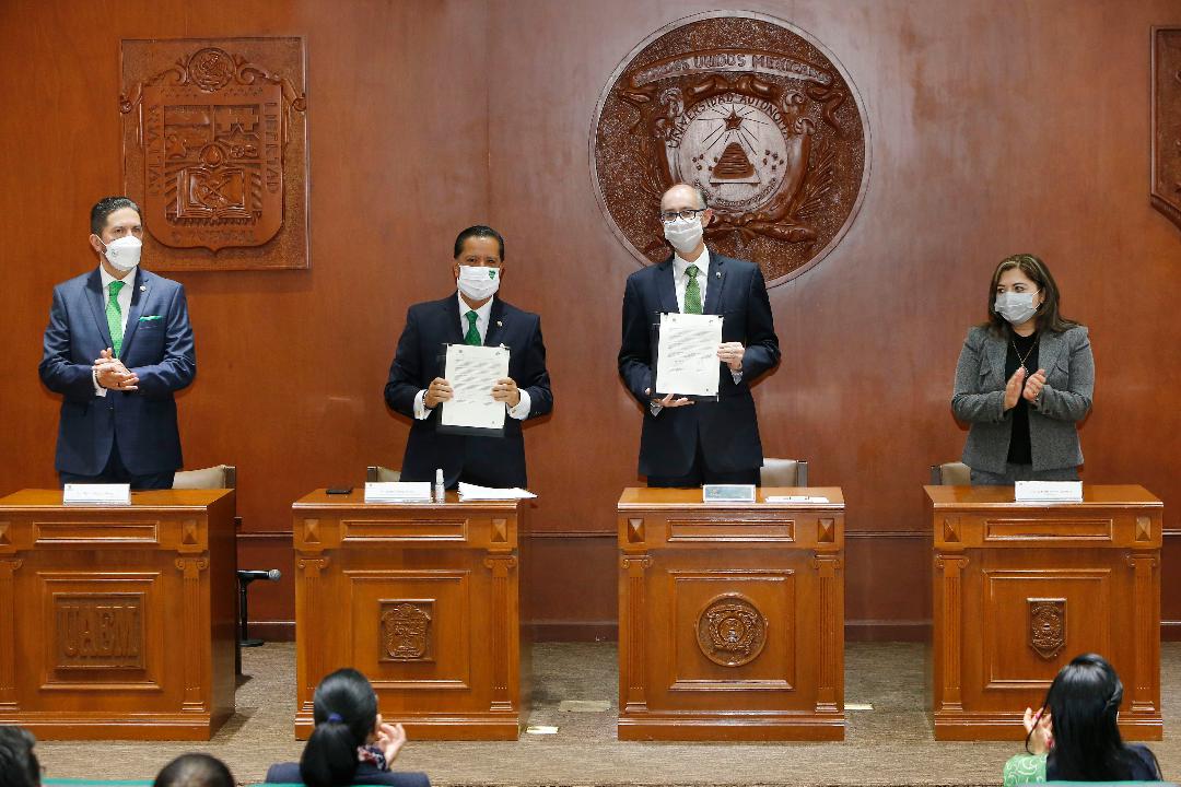 Colaborarán UAEM y CODHEM en la promoción de una cultura de paz | El Trinar